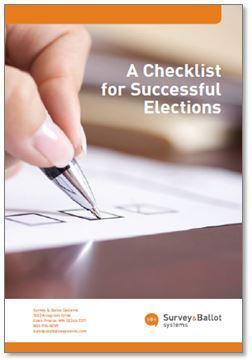 checklist | Survey & Ballot Systems